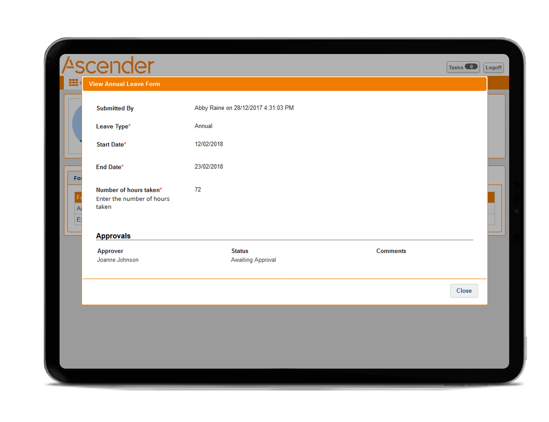 eForms Software - Ascender HCM Pty Ltd